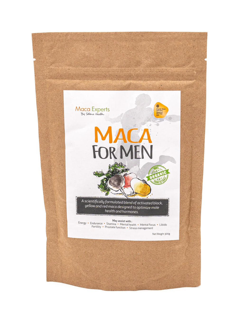 Maca for Men Powder – Endocrine Support - Seleno Health – Rumi Apothecary